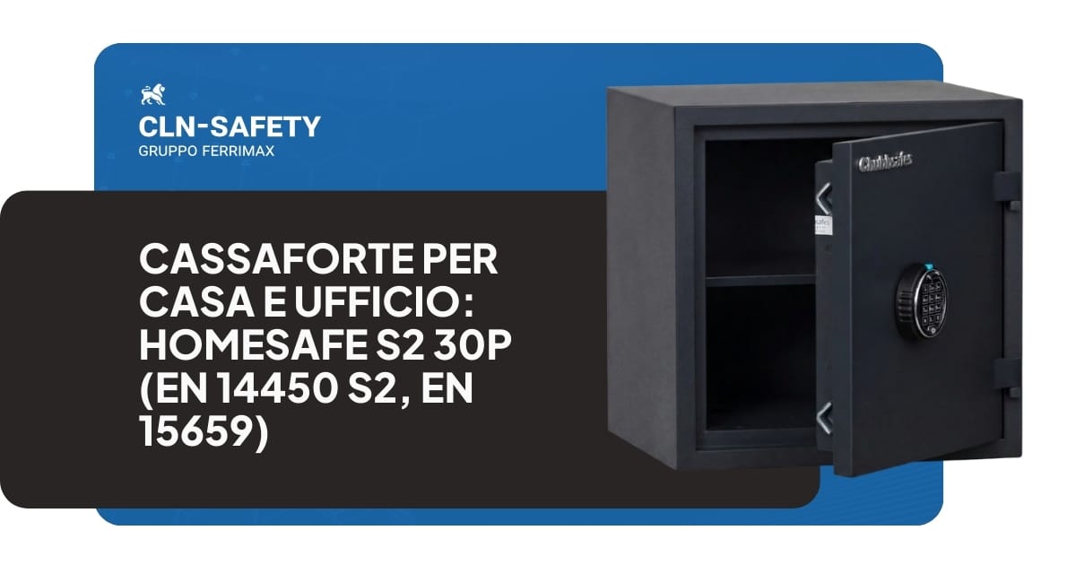 HomeSafe S2 30P Chubbsafes: Cassaforte S2 + 30 min Fuoco